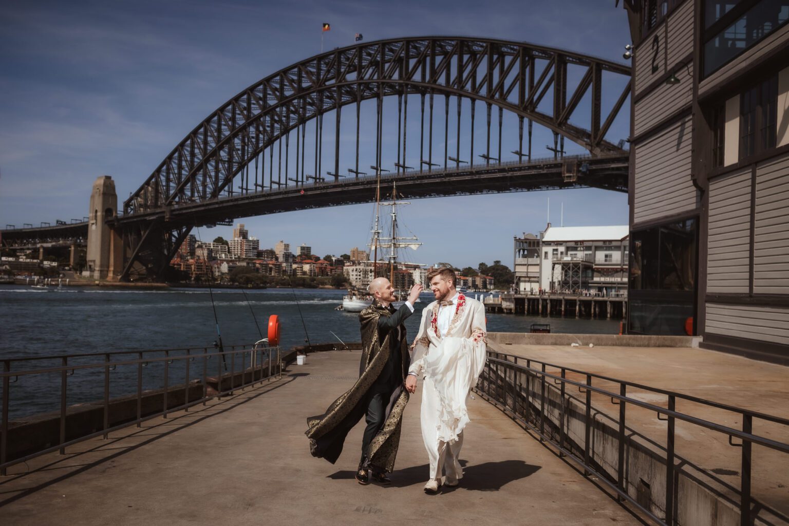 Tyson & Dave’s Elegant Wedding at Events by Alpha in Sydney